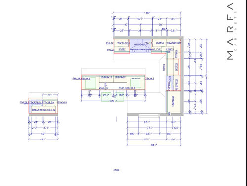 Tough kitchen layout