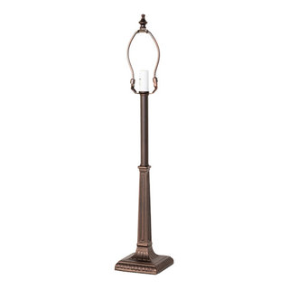 16" High Revival Deco Mission Table Base - Traditional - Lamp Bases ...