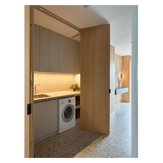 Preston townhouse - Contemporary - Laundry Room - Melbourne - by ...