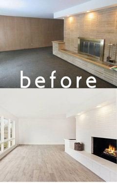 What do I do with this monster fireplace hulking mid room?