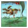 Tile Mural, Dedication by Gary Patterson, 18" x 18" (9 Tiles ...