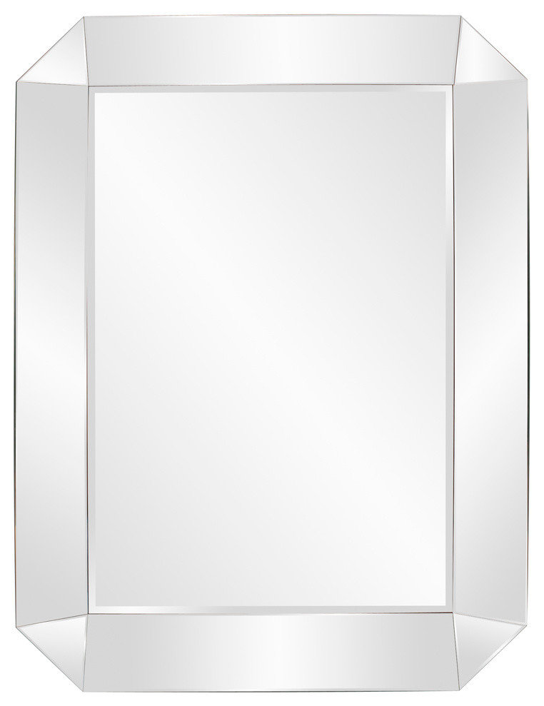 Howard Elliott Sybil Octagonal Mirror - Contemporary - Wall Mirrors ...
