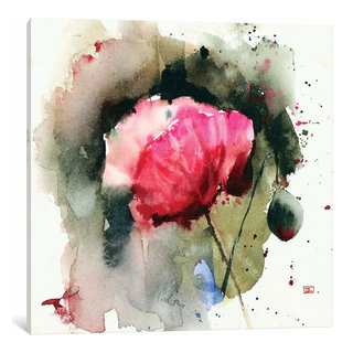"Evening Poppy" by Dean Crouser Canvas Print, 12"x12"x1.5 ...