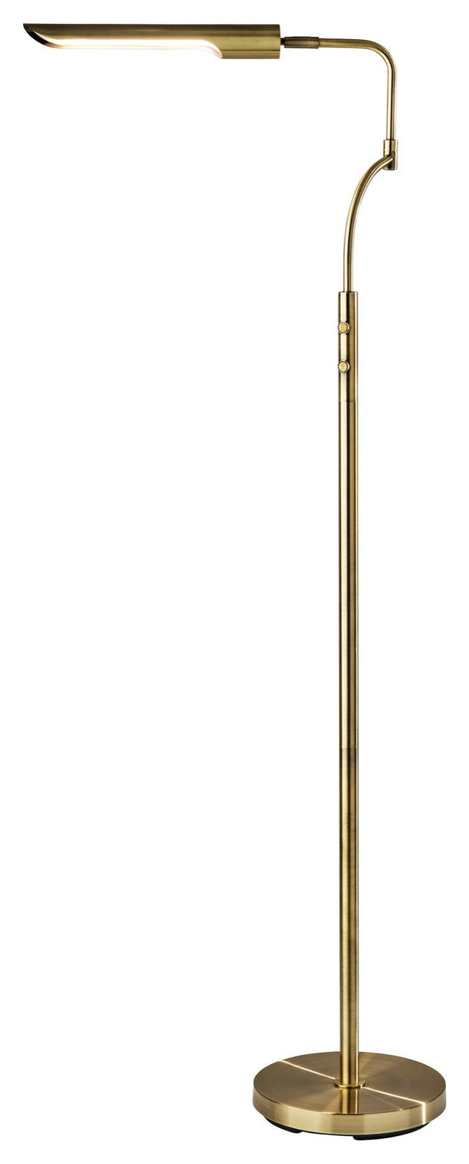 Zane LED Floor Lamp w. Smart Switch- Black - Transitional - Floor Lamps ...