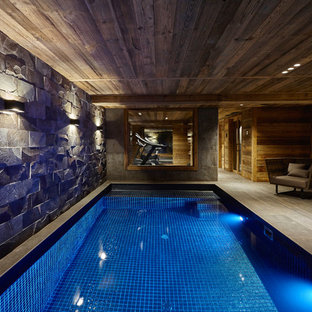 75 Beautiful Rustic Indoor Pool Pictures & Ideas | Houzz