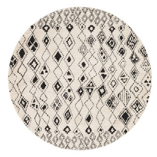 Contemporary Radiance Area Rug, Round 4' - Scandinavian - Area Rugs ...