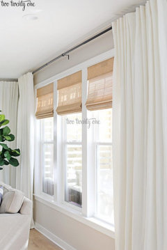 Stacking Multiple Curtains for a Large Window