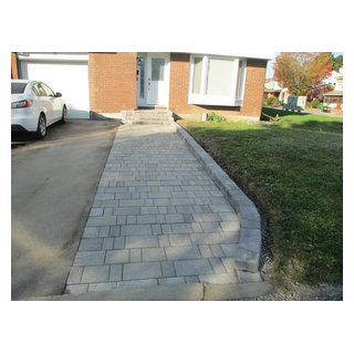 Hardscaping: Walkways & Driveway Extensions - Transitional - Garden ...