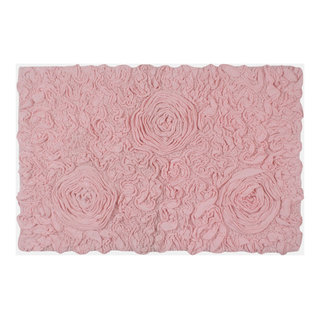Bellflower Rug 21"x34" - Contemporary - Bath Mats - by Home Weavers Inc ...