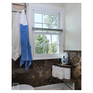 Double Hung Window in Attractive Toilet Room - Renewal by Andersen New ...