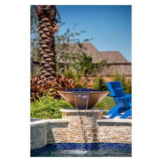 Second Floor Slide - Traditional - Pool - Houston - by Tipton Spires ...