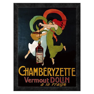 "Chamberyzette" Framed Canvas Giclee, 14"x18", 18"x24" - Traditional ...