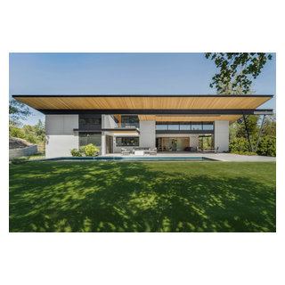 Los Altos Hills Prefab Modular Contemporary - Contemporary - San ...