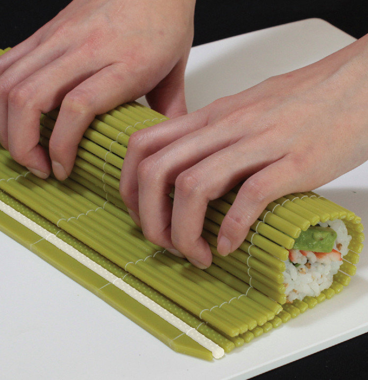Hasegawa Makisu Beige Bamboo Mat, Ideal To Make Sushi Rolls, 10 x 12 ...