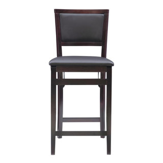 Triena 24 In Pad Back Folding Counter Stool - Contemporary - Buffets ...