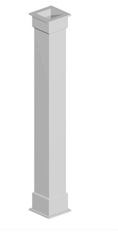 finished basement base of support beams