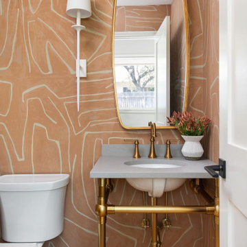 75 Transitional Powder Room Ideas You'll Love - August, 2025 | Houzz