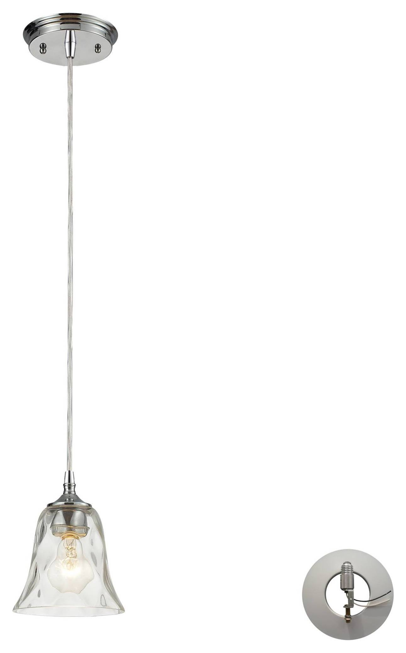 Elk Lighting 46010/1-LA Darien 1-Light Pendant Light - Transitional ...