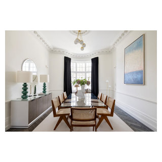 Connaught Square - Transitional - Dining Room - London - by Decor No5 ...