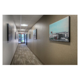Mountain View Medical Center Remodel - Modern - Hallway & Landing ...