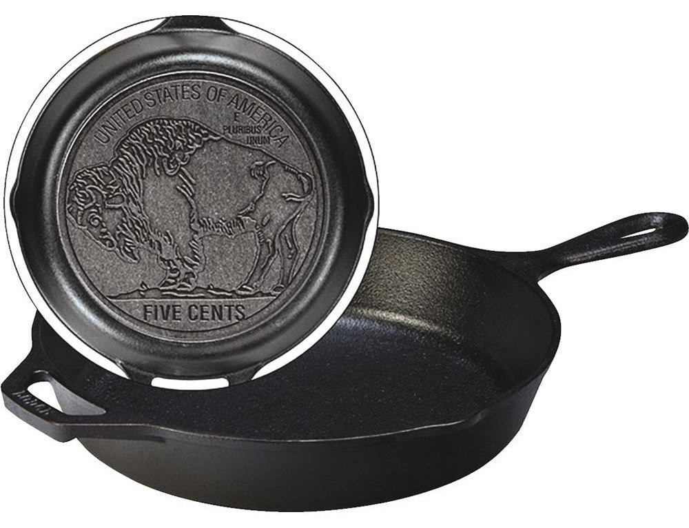 Lodge Mfg Co 10.25" Buffalo Skillet L8SK3BN - Southwestern - Frying ...