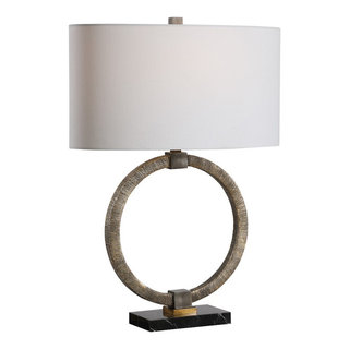 Uttermost Relic Table Lamp, Aged Gold, 28371-1 - Transitional - Table Lamps - by ShopFreely | Houzz