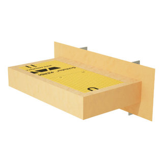 The Original™ Floating Shower Bench Kit with Orange Waterproof XPS Foam ...