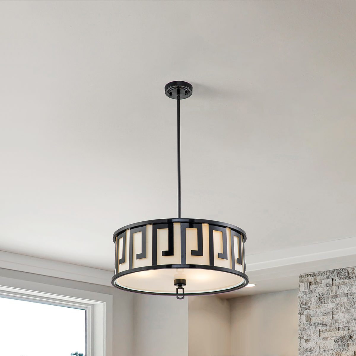 Arabella Pendant Large in Black - Mediterranean - Pendant Lighting - by ...