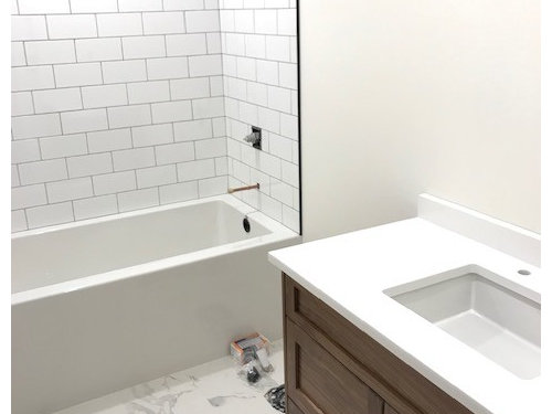Bathroom Vanity Overhang