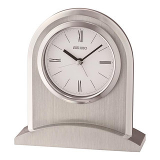 5" Executive Desk Clock with Alarm - Transitional - Desk And Mantel ...