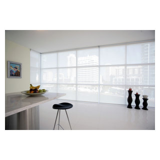 Shade by Jamie: Vertilux Roller Shades - Modern - Kitchen - Austin - by ...