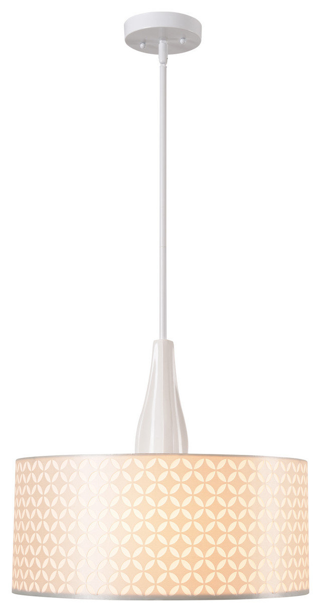Kenroy 93937WH 3-Light Pendant, Desiree - Transitional - Pendant ...
