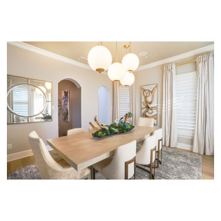 Light and Bright Dining Room - Transitional - Dallas - by SPRUCED ...