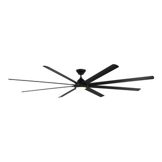 Hydra 120" Ceiling Fan in Matte Black - Transitional - Ceiling Fans ...