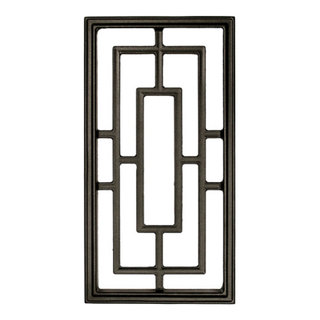 Rectangle Aluminum Door Insert, 17" x 9" (ACW57) - Traditional - Door ...