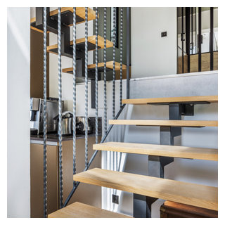 Extension et rénovation complète d'une maison - Contemporary ...