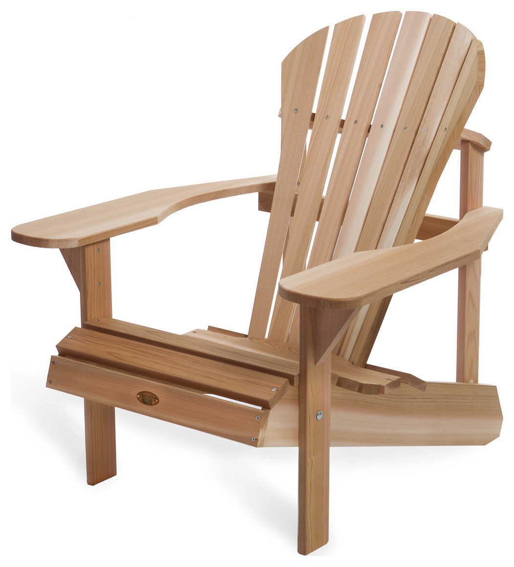 Cedar Adirondack Athena Chair - Transitional - Adirondack Chairs - by ...