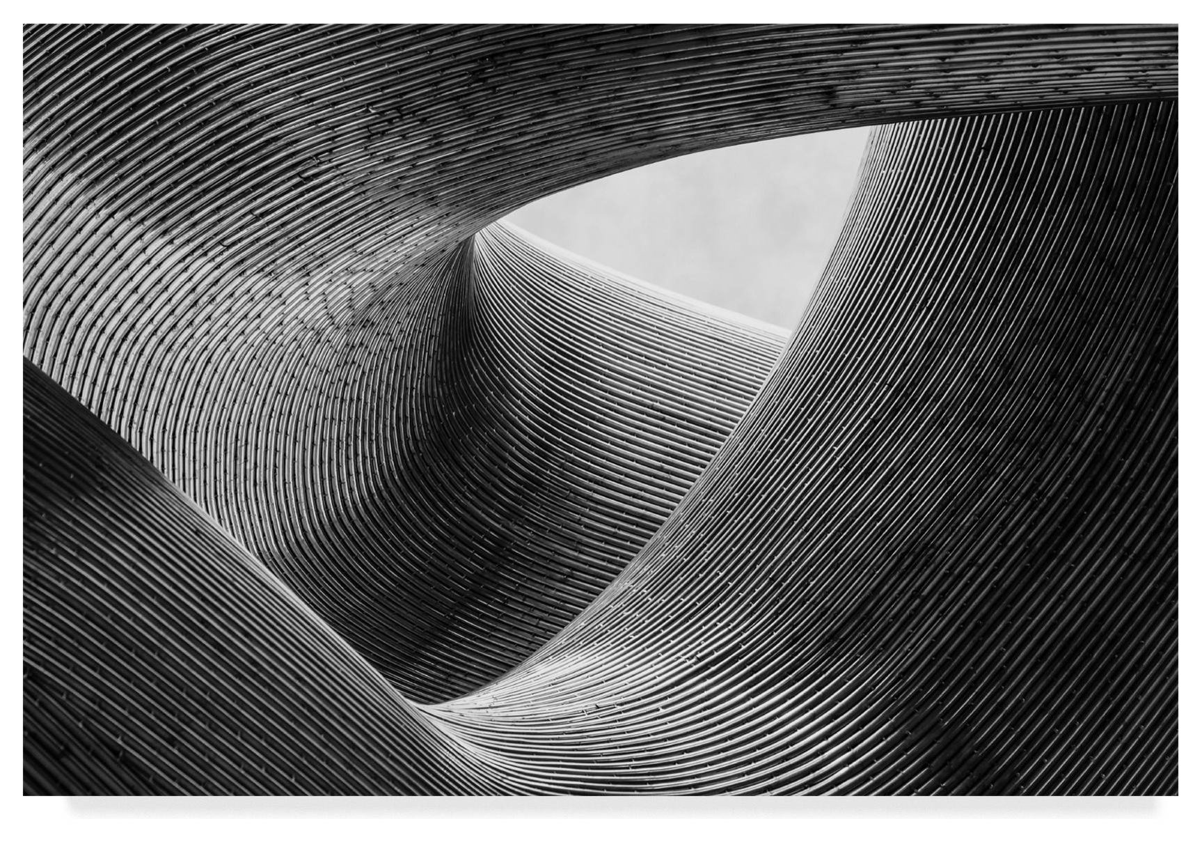 Peter Pfeiffer 'Line' Canvas Art, 32"x22" - Contemporary - Prints And Posters - by Trademark ...