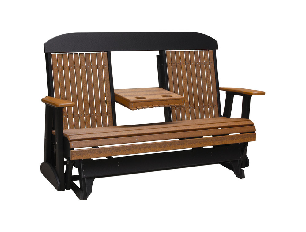 Poly Classic Glider, 5 Foot - Transitional - Outdoor Gliders - by ...