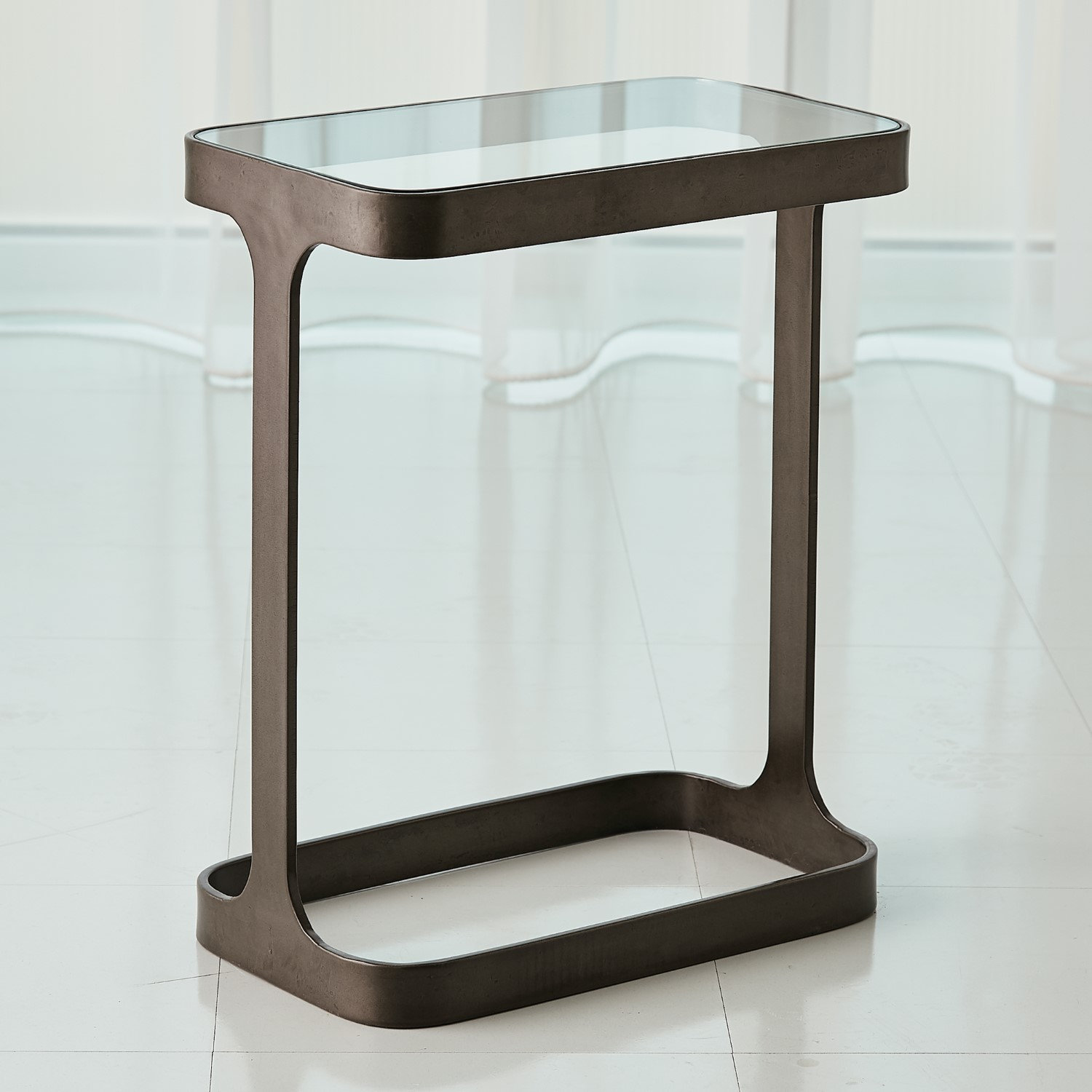 Saddle Table, Bronze - Transitional - Side Tables And End Tables - by ...