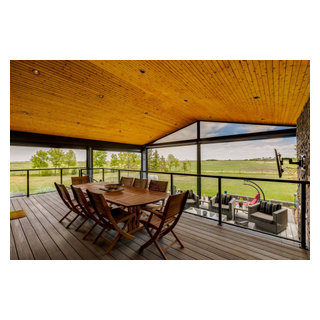Phantom Motorized Screened Rooms - Traditional - Deck - Calgary - by ...