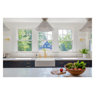 Wall of Windows - Transitional - Kitchen - New York - by KraftMaster ...