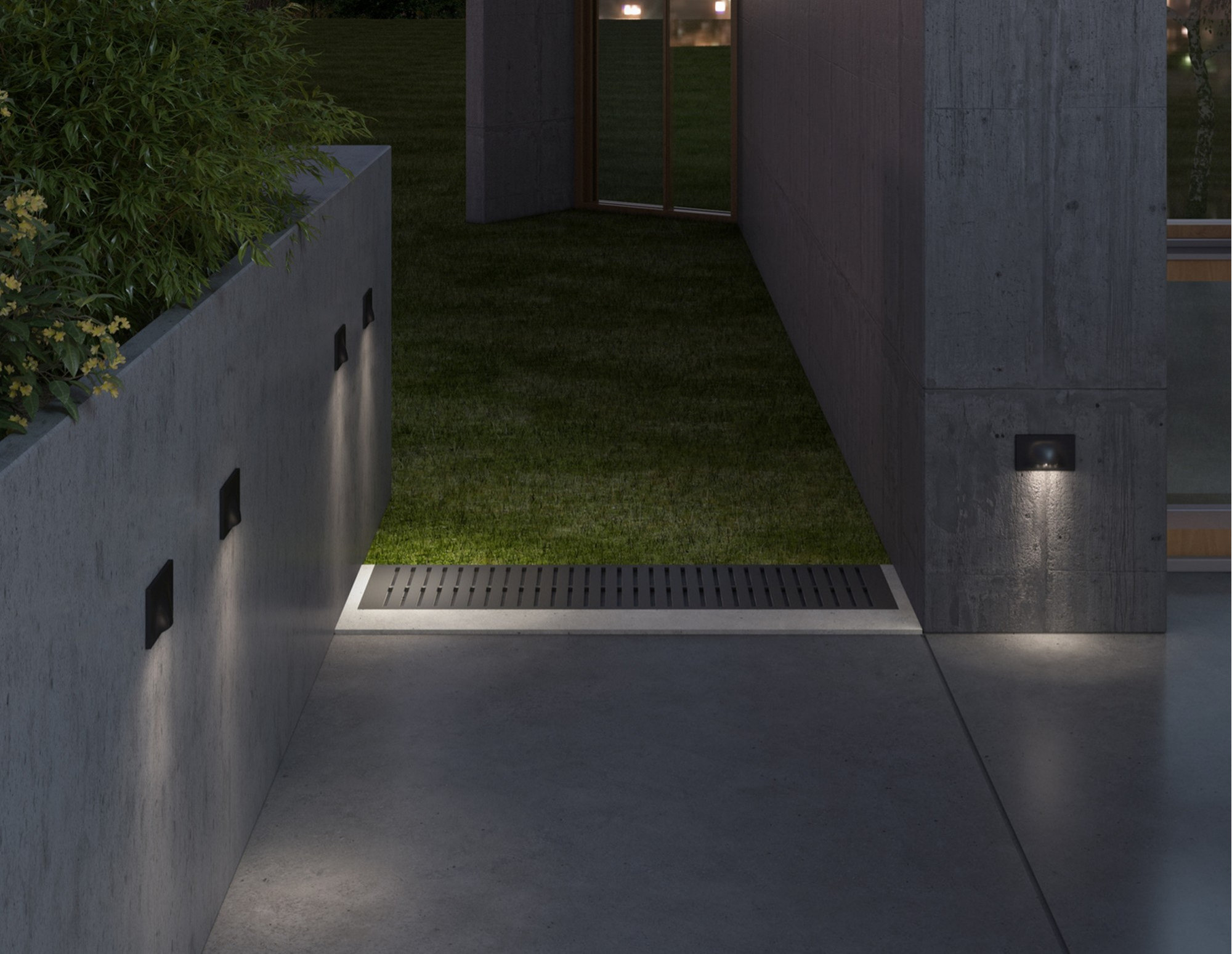 DALS Lighting LEDSTEP006D 5"W LED Step Light - 3000K & 120 Volt ...