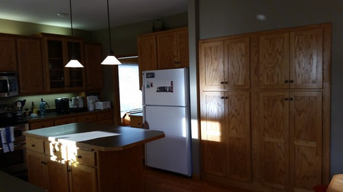 1990s kitchen and dining room remodel