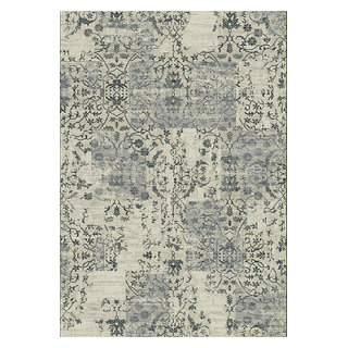 Dynamic Rugs Quartz 25010 Rug, Light Grey, 3'11" x 5'7" - Contemporary ...