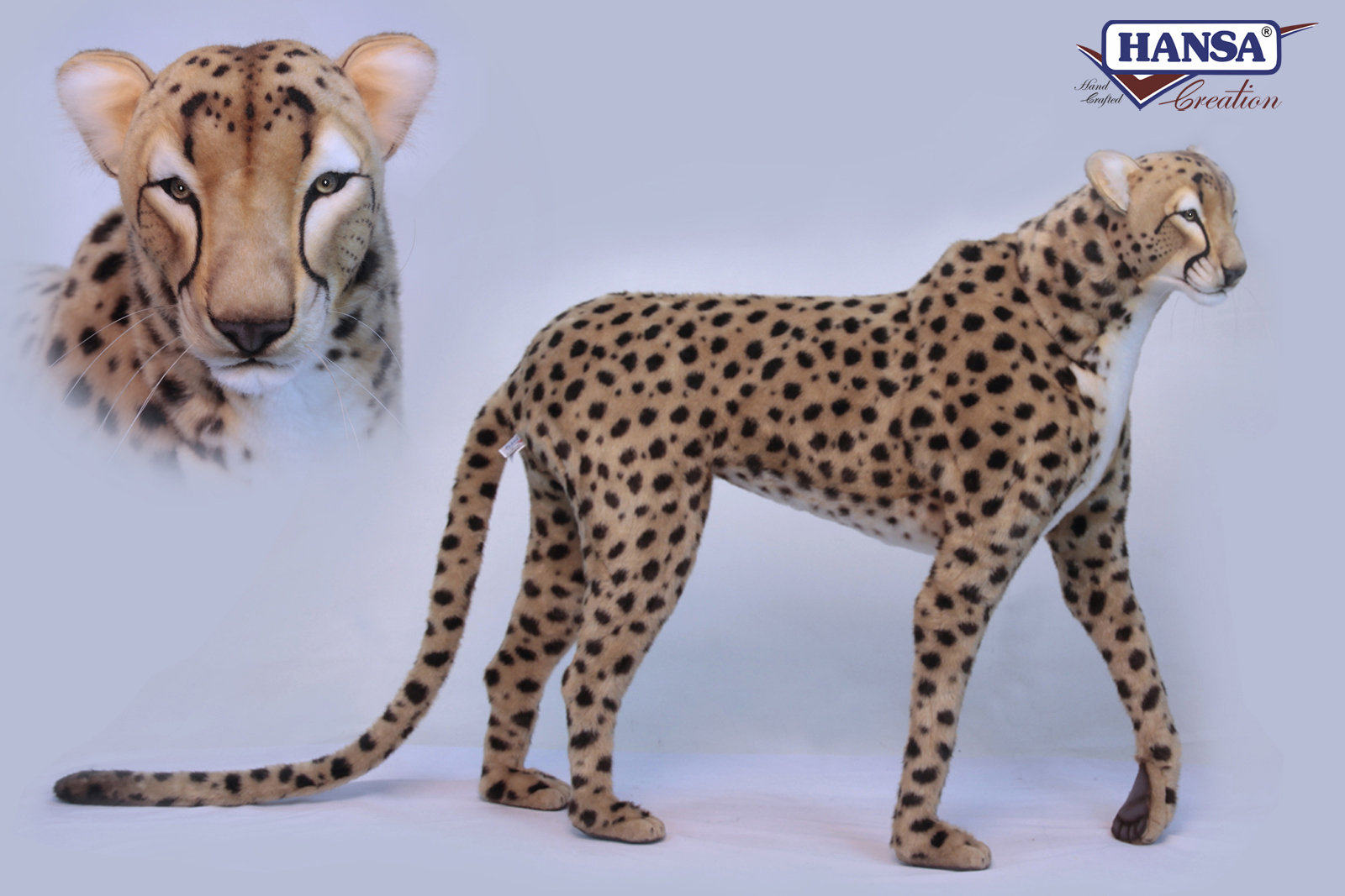 Life-Size Standing Cheetah, Jacq - Contemporary - Kids Toys And Games ...