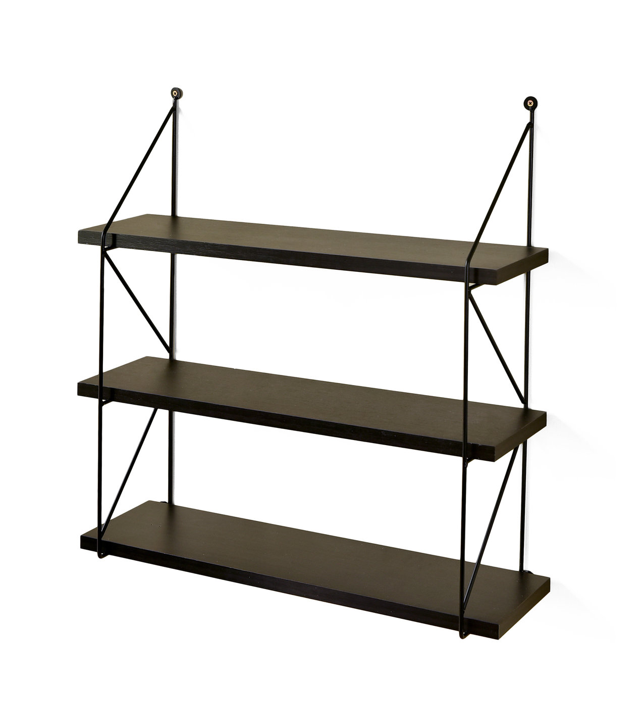 3-Tier Display Wall Shelf Storage Rack Wall Rack Holder Rack ...