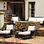 Blue Crab and Waves Lumbar Pillow - Beach Style - Decorative Pillows ...