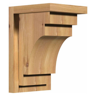 Mediterranean Corbel w/Backplate, 8"Dx12"H - Transitional - Corbels ...