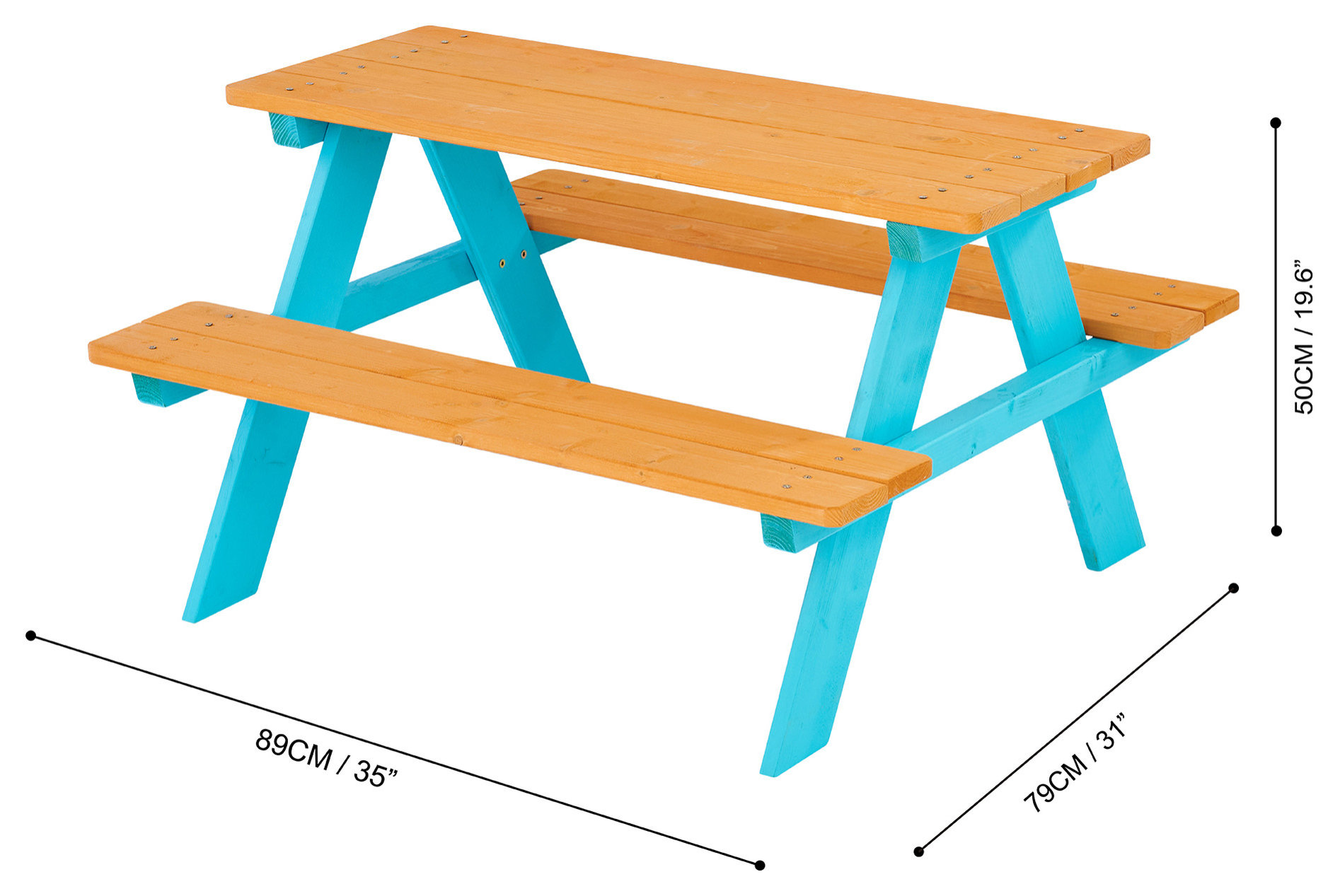 Outdoor Picnic Table & Chair Set - Contemporary - Kids Tables And ...